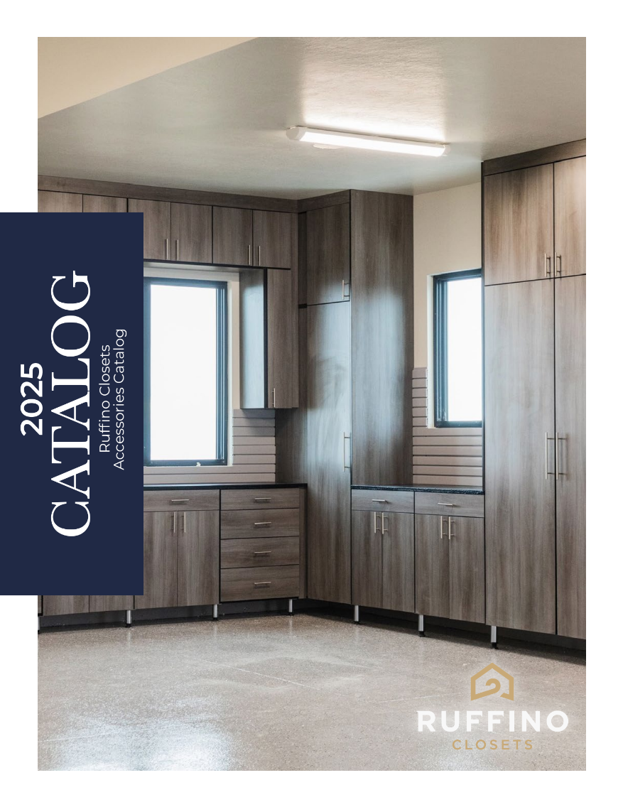 Custom Finshes and Accessories | Ruffino Custom Closets